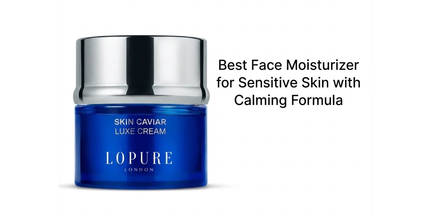 Best Face Moisturizer for Sensitive Skin with Calming Formula